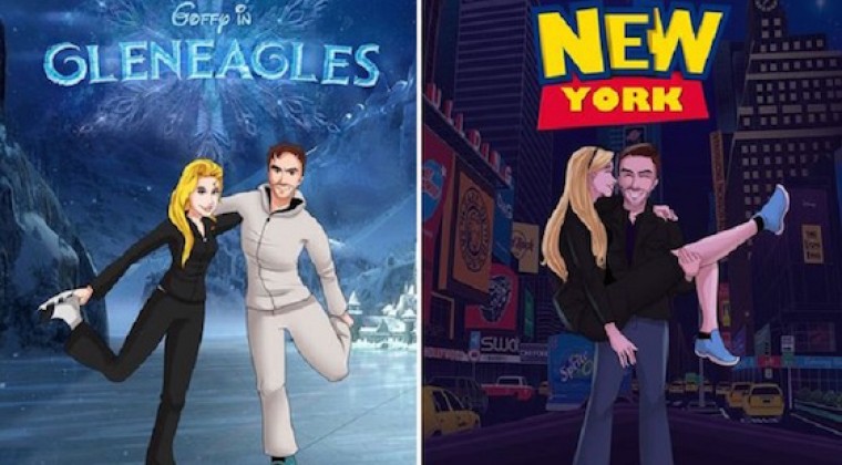 Diario HOY | Inspirado en Disney, le propuso matrimonio y enterneció ...