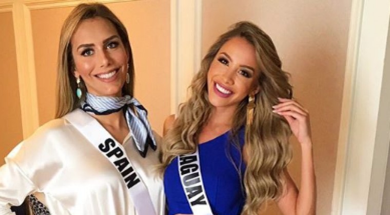 Diario HOY | Miss de Paraguay junto su par española, la trans Ángela ...